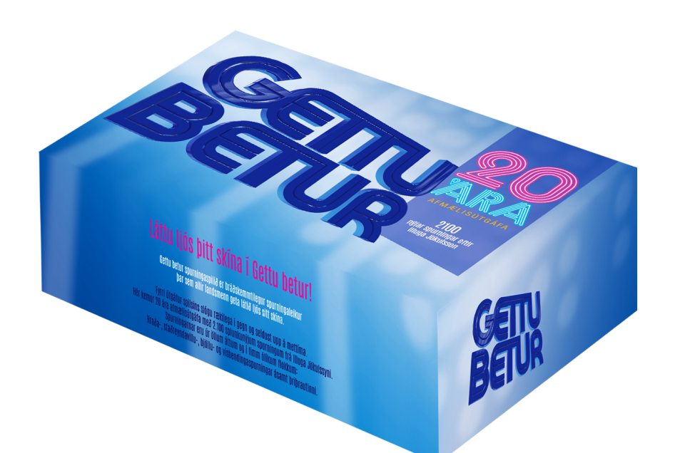Gettu betur - 20 ára afmælisútgáfa - 10.000 Fet